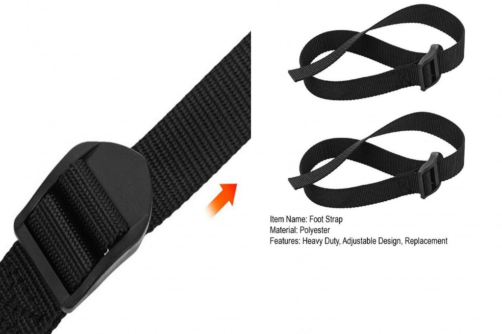 [Ft] 2Pcs Adjust the length: Adjust the length of the foot strap ...