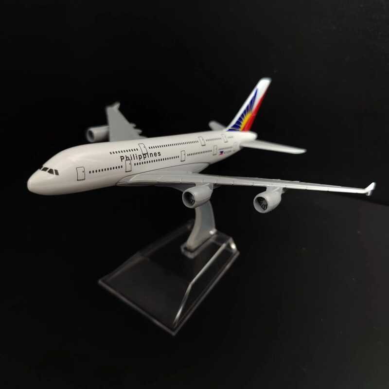 7F0 Scale 1:400 Metal Aircraft Replica Philippines A380 Airbus Diecast ...