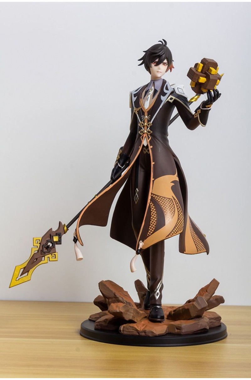 Game Genshin Impact Zhongli Action Figure PVC Collection Model Doll ...