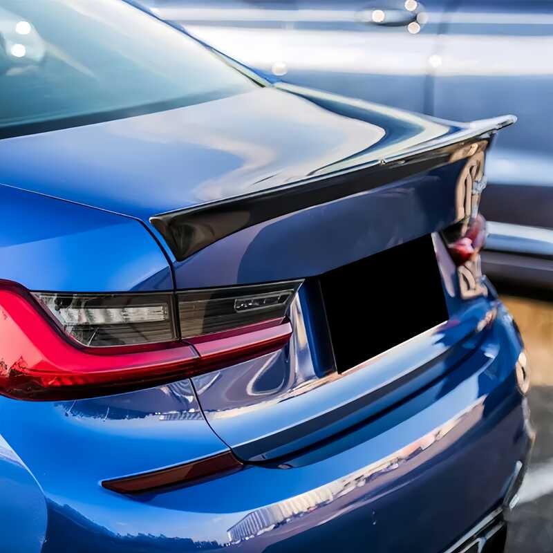 Style CS Gloss Black Rear Trunk Spoiler Wings For 3 Series G20 G80 G28 ...