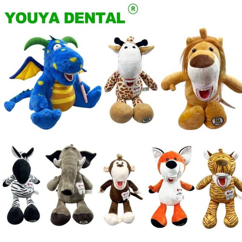 Cute Dental Plush Dolls With Teeth Model Brushing Teeth Education ...