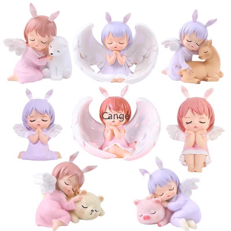 Princess Anne Cake Decoration Ornament Cartoon Cute Angel Princess Kids ...
