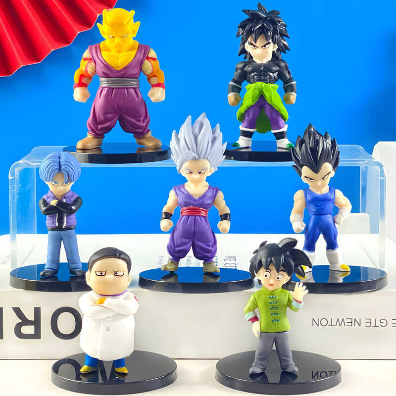 Dragon ⭐ Seven Ball Super Saiyan Handmade Anime Model Peripheral ...