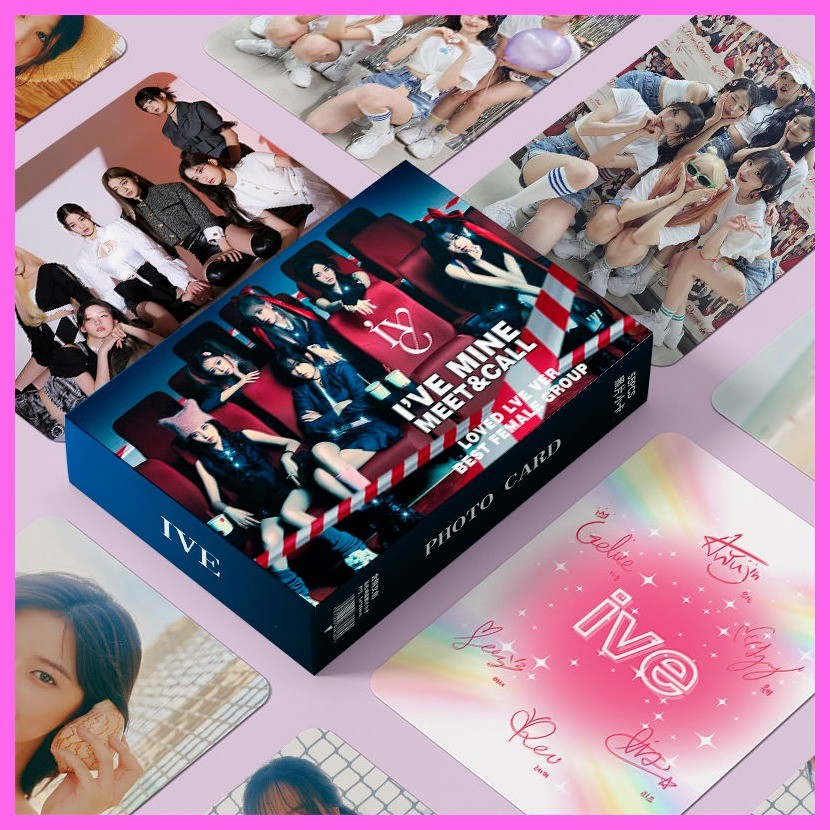 Lomo Card IVE Zhang Yuanying Anyou Zhenjin Autumn Lee Hyun-rui ...