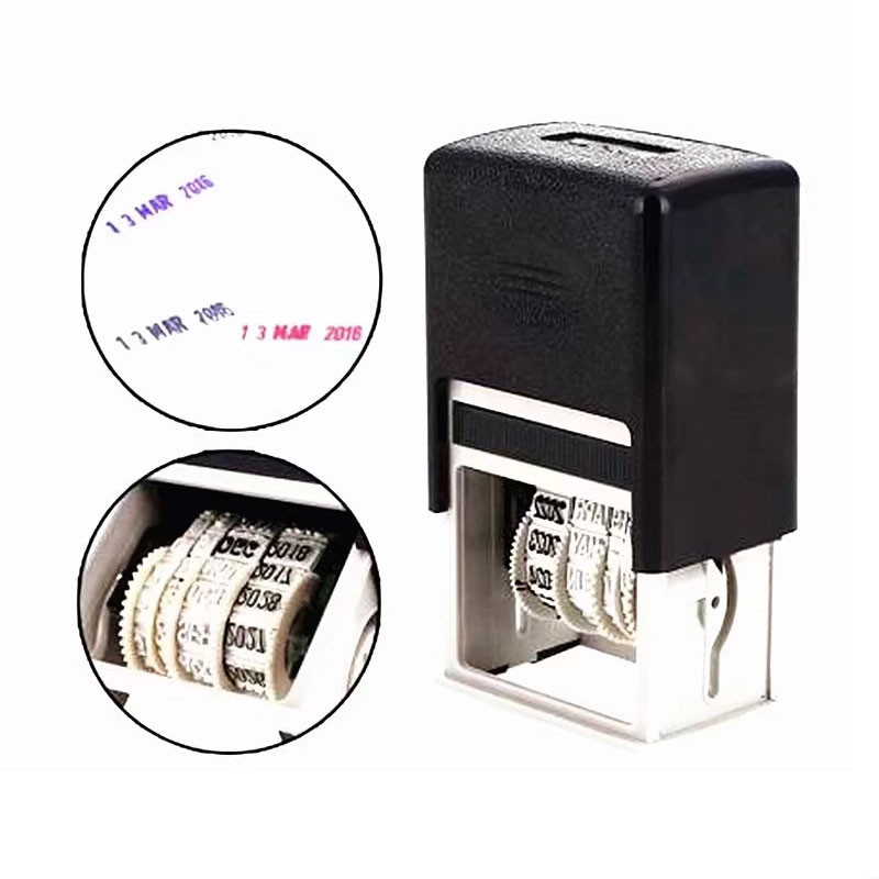 4mm Flip Ink Date Stamp Office Supplies 2016year To 2028year,best ...