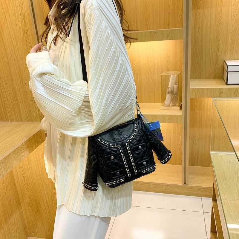 New 2024 High-Grade Chain Dia Check Women's New Retro Minority Design ...