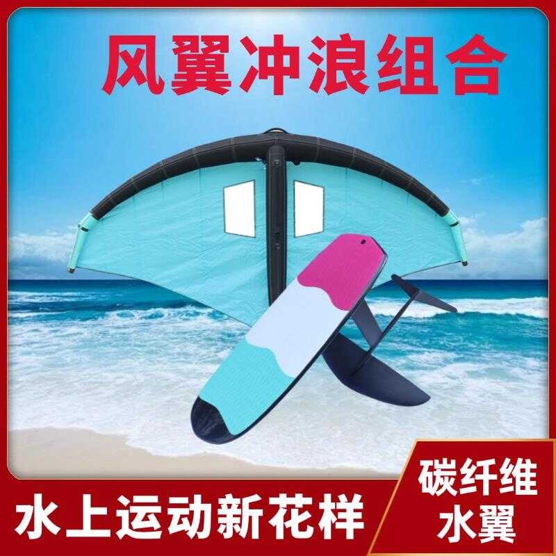 Unpowered hydrofoil surfboard, carbon fiber water skateboard ...