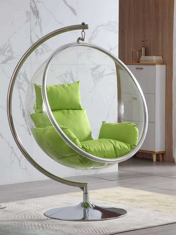 Ultimate acrylic invited basket Nordic Tick flower chair | Shopee ...
