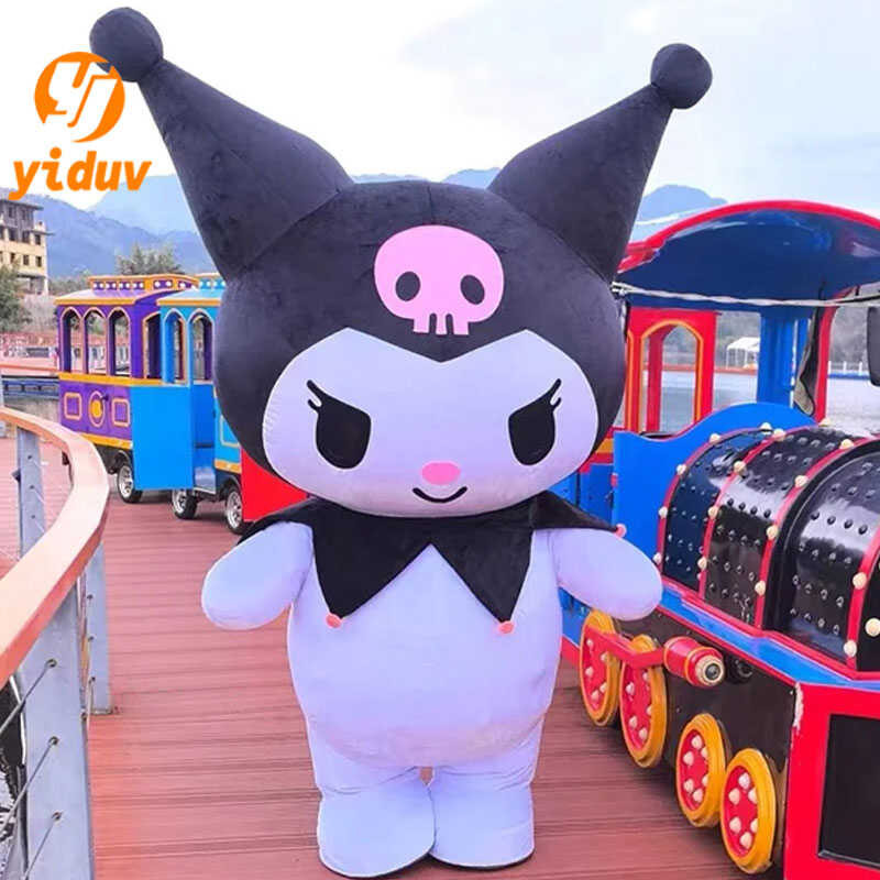 Giant Kuromi Mascot Costume Iatable Suit Cartoon Characters Anime ...