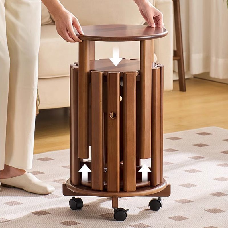 Round Stool Jenga Stool Stackable Home Dining Table Stool Multi ...