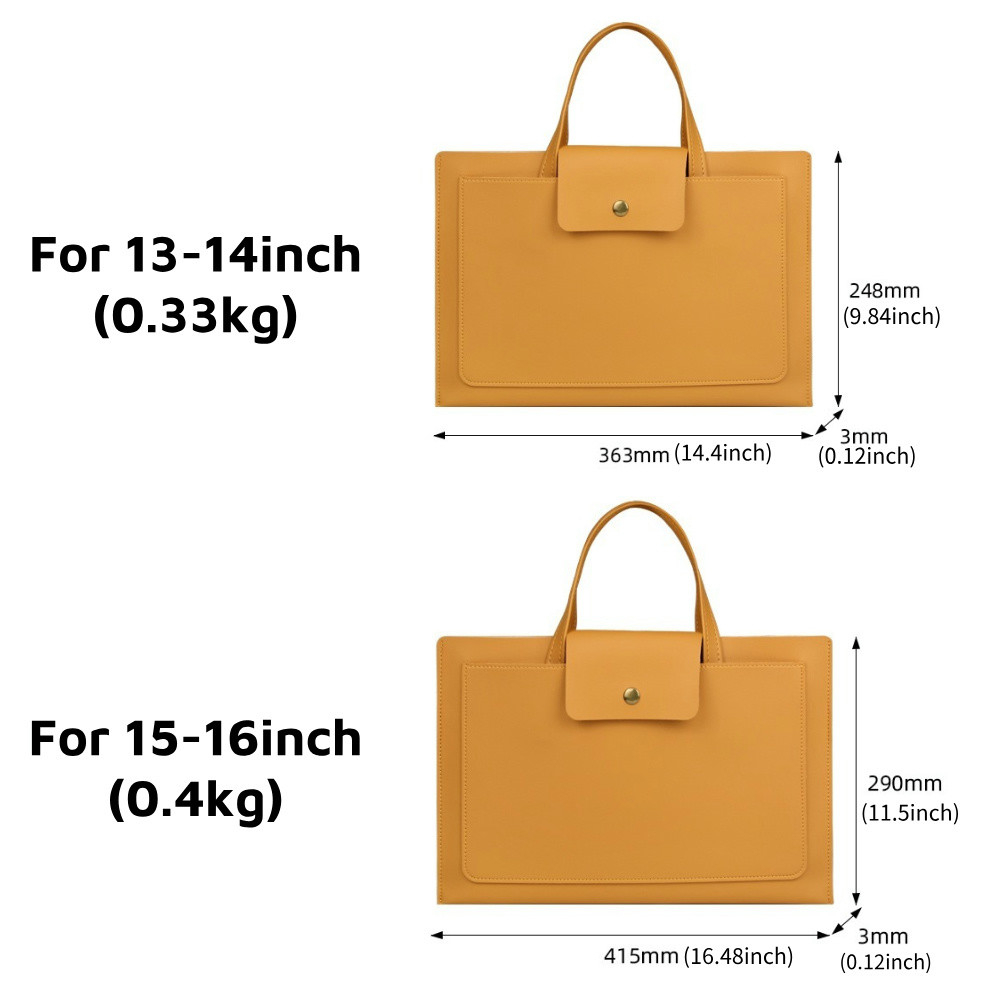INOVAGEN Waterproof Laptop & Accessory Handbag,Portable Laptop Bag,Mac ...
