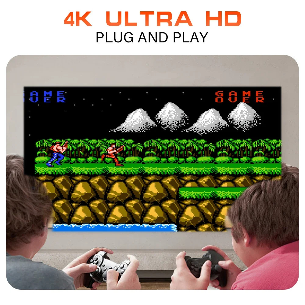 2in1 TV Games Projector with Android 11, Bluetooth 5.0 & Large Screen ...