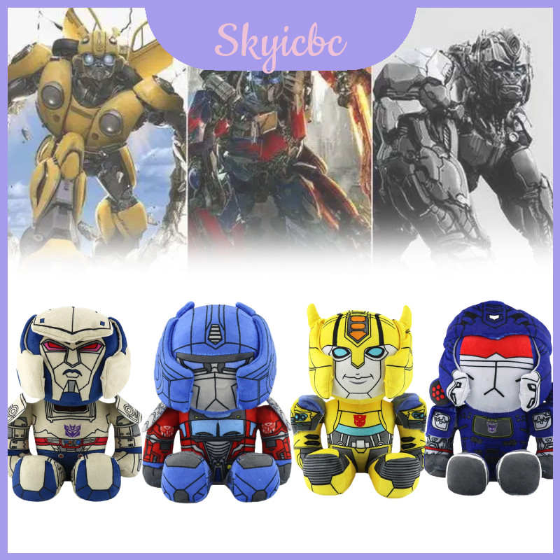 Cuddly Bumblebee Transformers Plush Toy Super Soft Stuffed Robot Gift ...