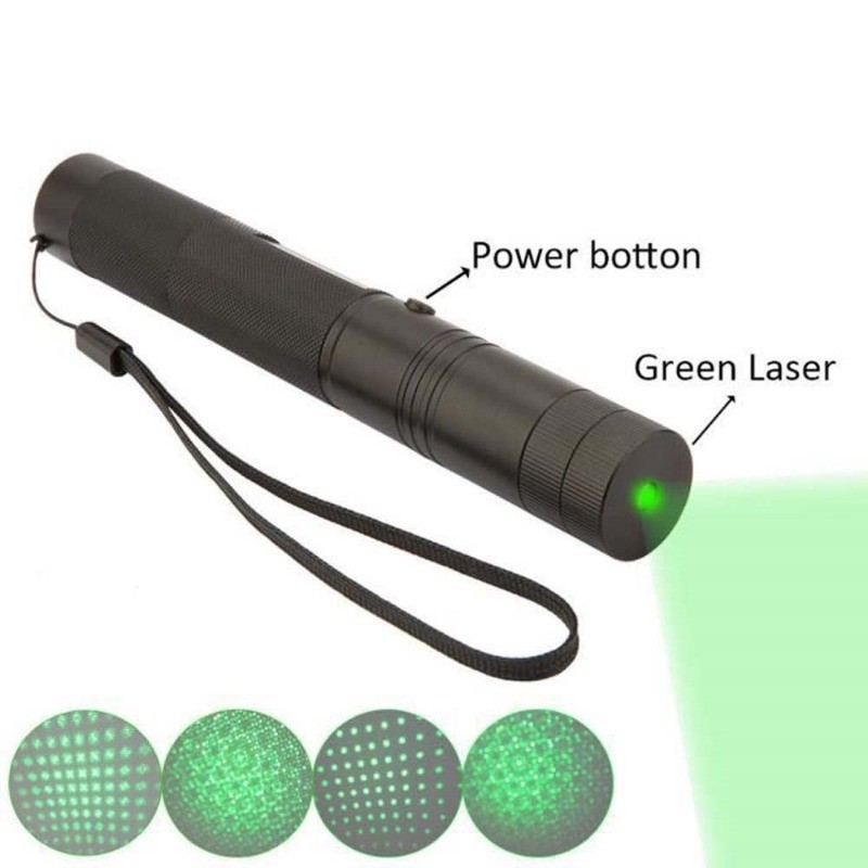 USB Rechargeable Green/Red Laser Pointers 532nm 10000m High Power Laser ...