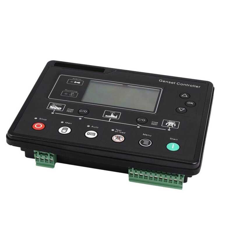 AMF Sl6120u Set Controller LCD Automatic Start Genset Ats Control Box ...