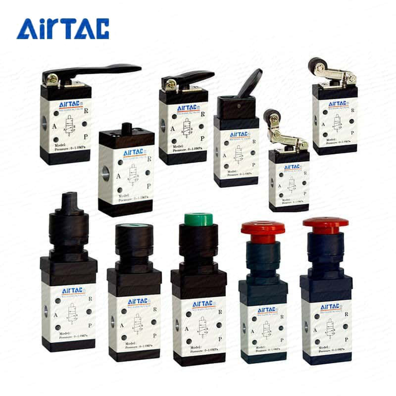 AIRTAC Four Port Two Position Manual Valve Mechanical Valve CM/M3 ...