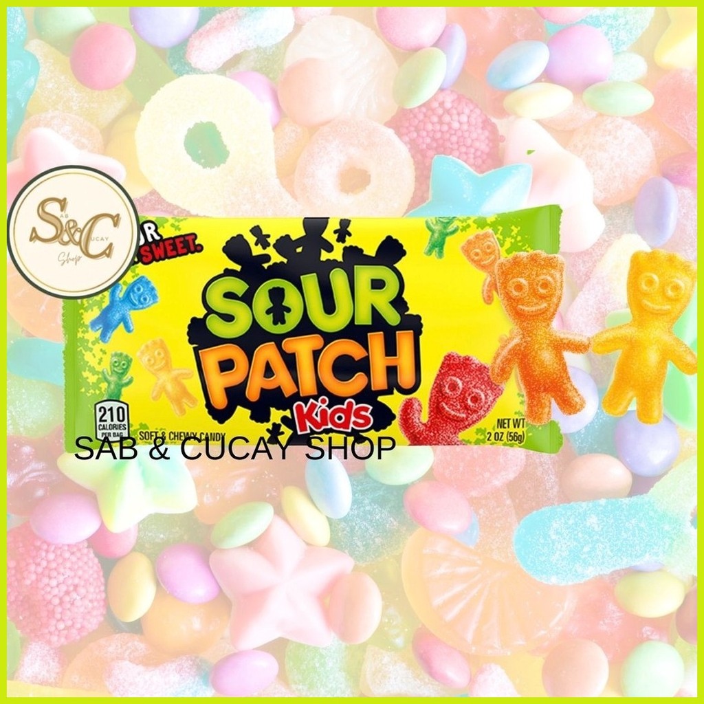 SOUR PATCH KIDS & SWEDISH FISH Soft & Chewy Candy | Shopee Philippines