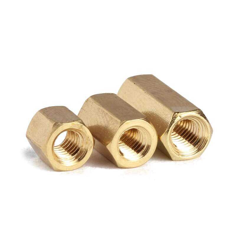 two-way copper M4 column screw, two-way hexagonal copper screw column ...