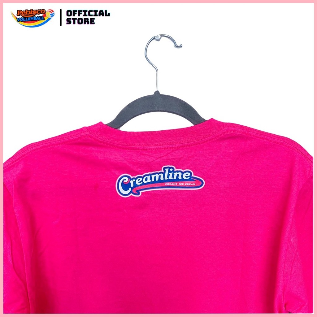 Creamline Cool Smashers Team Cotton Shirt Official Merchandise - Pink ...