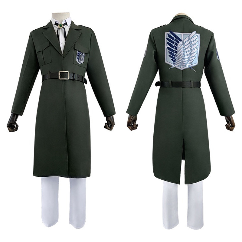 Anime AOT Eren Yeager Cosplay Costume Attack On Titan Season 4 Final ...