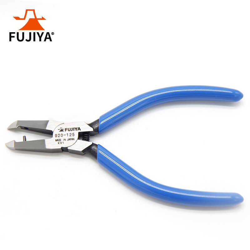 FUJIYA a 920-125 45° Electronic Diagonal Pliers Model Plastic Nippers Precision Tool Copper Wire ...