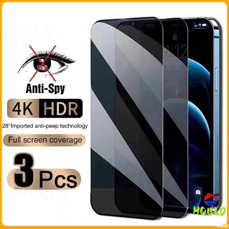 1-3Pcs Anti-Spy Privacy Tempered Glass For Tecno Spark Go 1S 1 2024 2023 2020 6 GO 10C 20C 30C ...