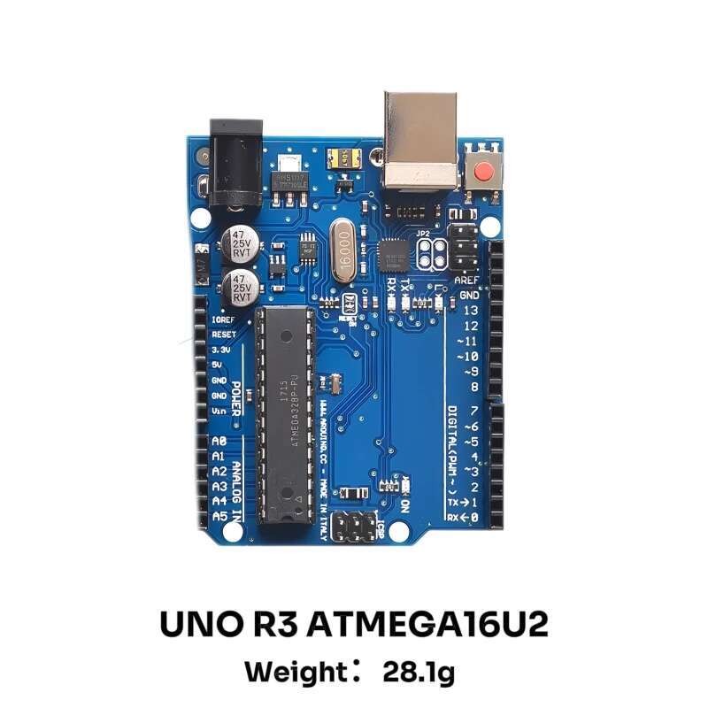 na opisyal ATMEGA16U2 / UNO+WiFi MEGA328P Chip CH340G Para sa Arduino ...