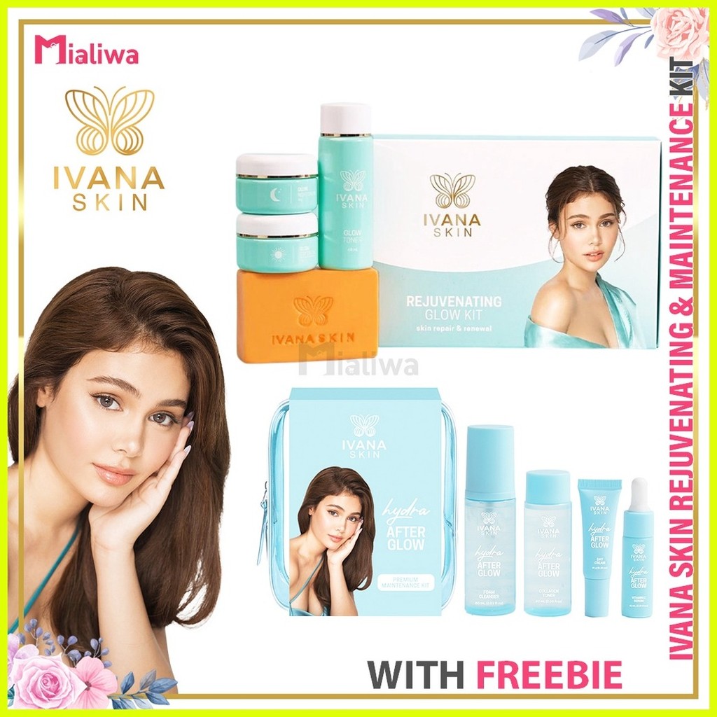 ↔ ∜ Ivana Skin Rejuvenating Set & Maintenance Kit, Whitening Hydrating ...