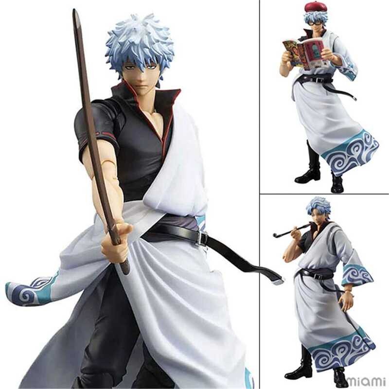Tt Anime Variable Heroes Gintoki Sakata PVC Action Figures Collectible ...