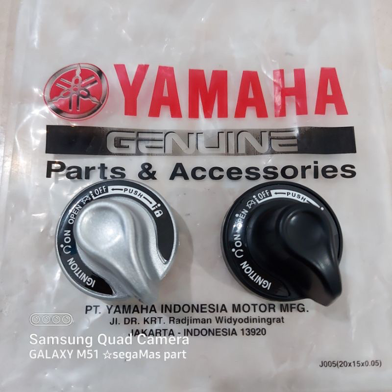 ♞HITAM Yamaha Aerox Xmax Nmax Fazzio Lexi Grande Filano Silver Or Black ...
