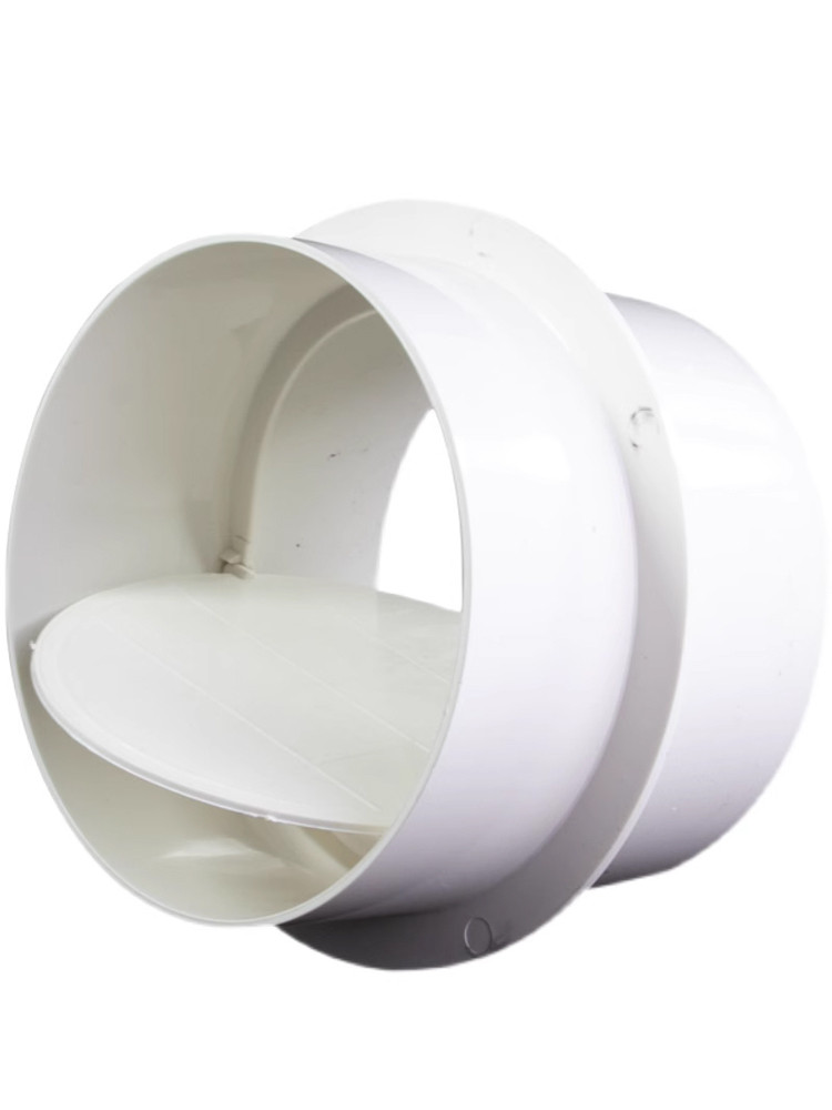 Ventilation fan flue check valve valve valve PVC110 exhaust duct check ...