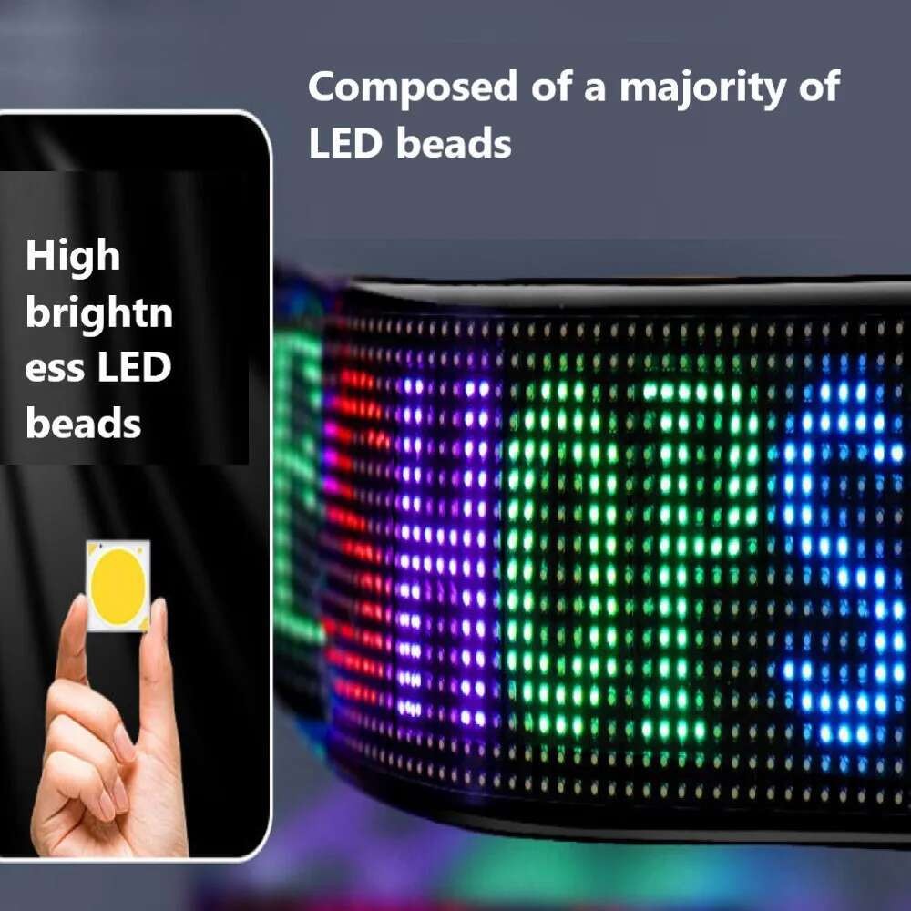 Flexible LED Screen, USB 5V Matrix Pixel Panel RGB Pattern Graffiti ...