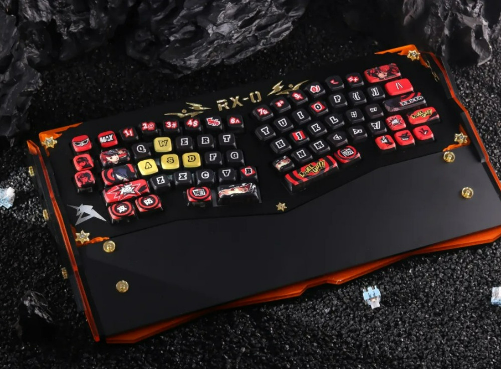 PERSONA Pudding Keycap OEM Profile 120 Keys PBT PC Four-sided Light ...