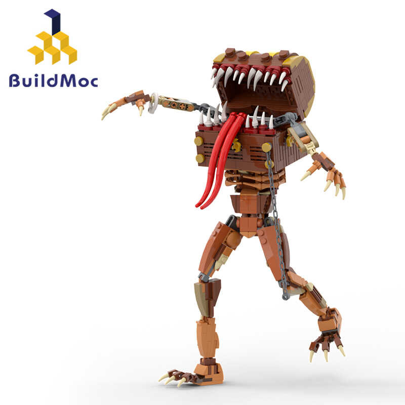 Souls Mimic Dark Chest Monster Figure Box Building Block Kit Game ...