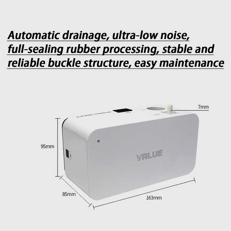 Air 110V/220V Drainage Pump Automatic Ultra-Quiet Condensate Removal ...