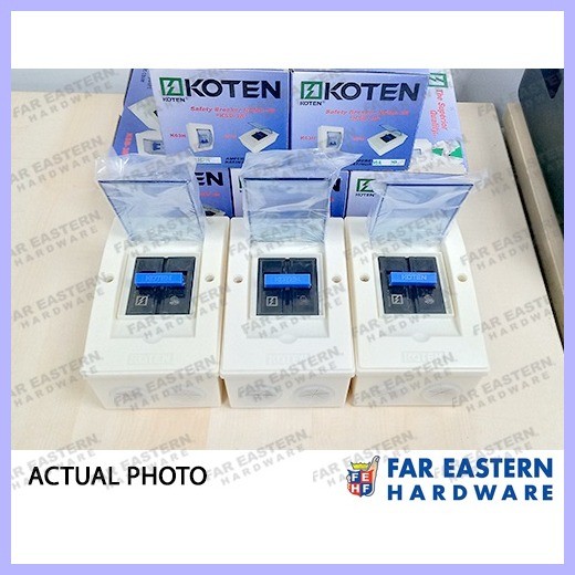 KOTEN Bolt On Electrical Safety Circuit Breaker w/ Plastic Enclosure ...