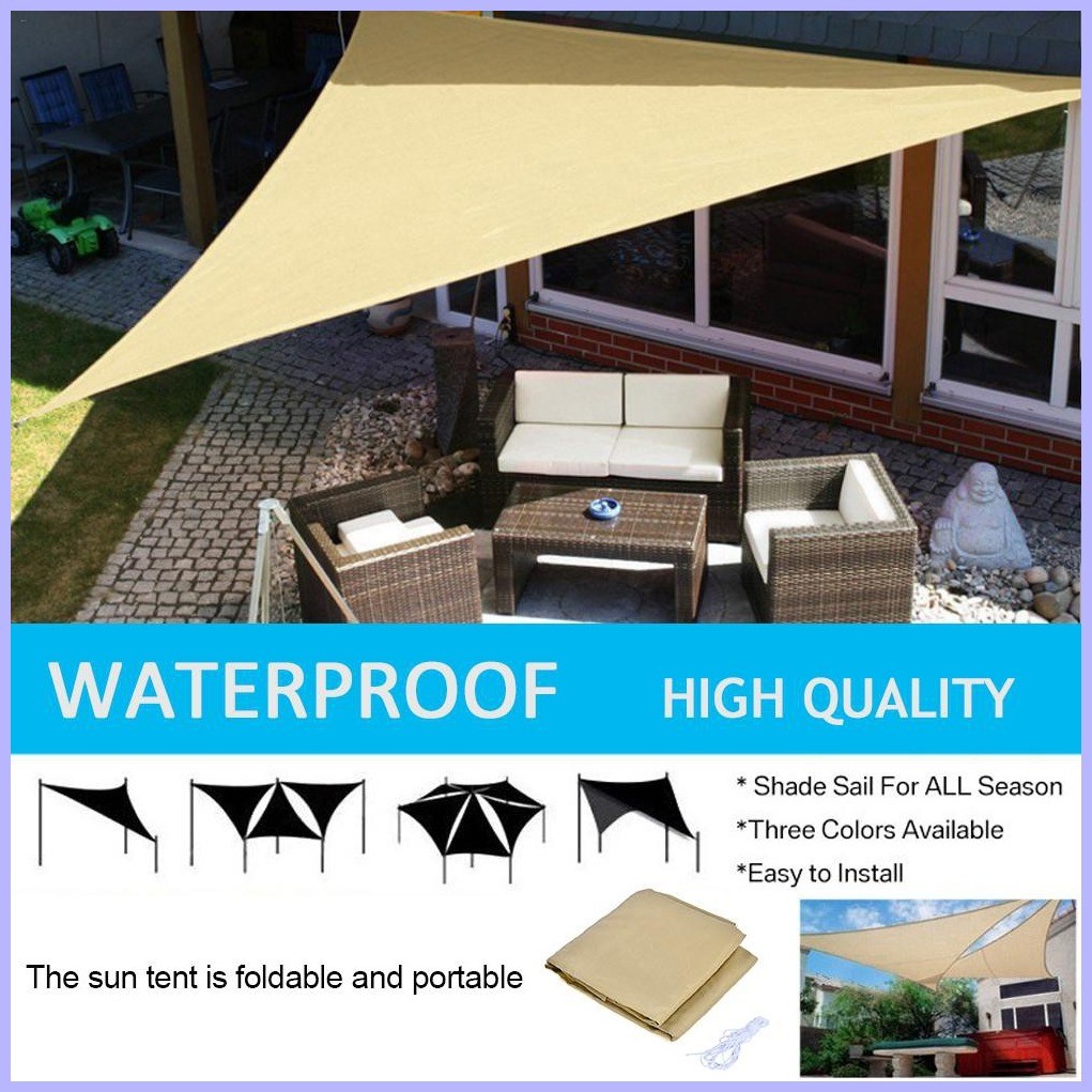 shaped.ph+Triangular Shade Garden Patio Shade Swimming Pool Canopy for ...