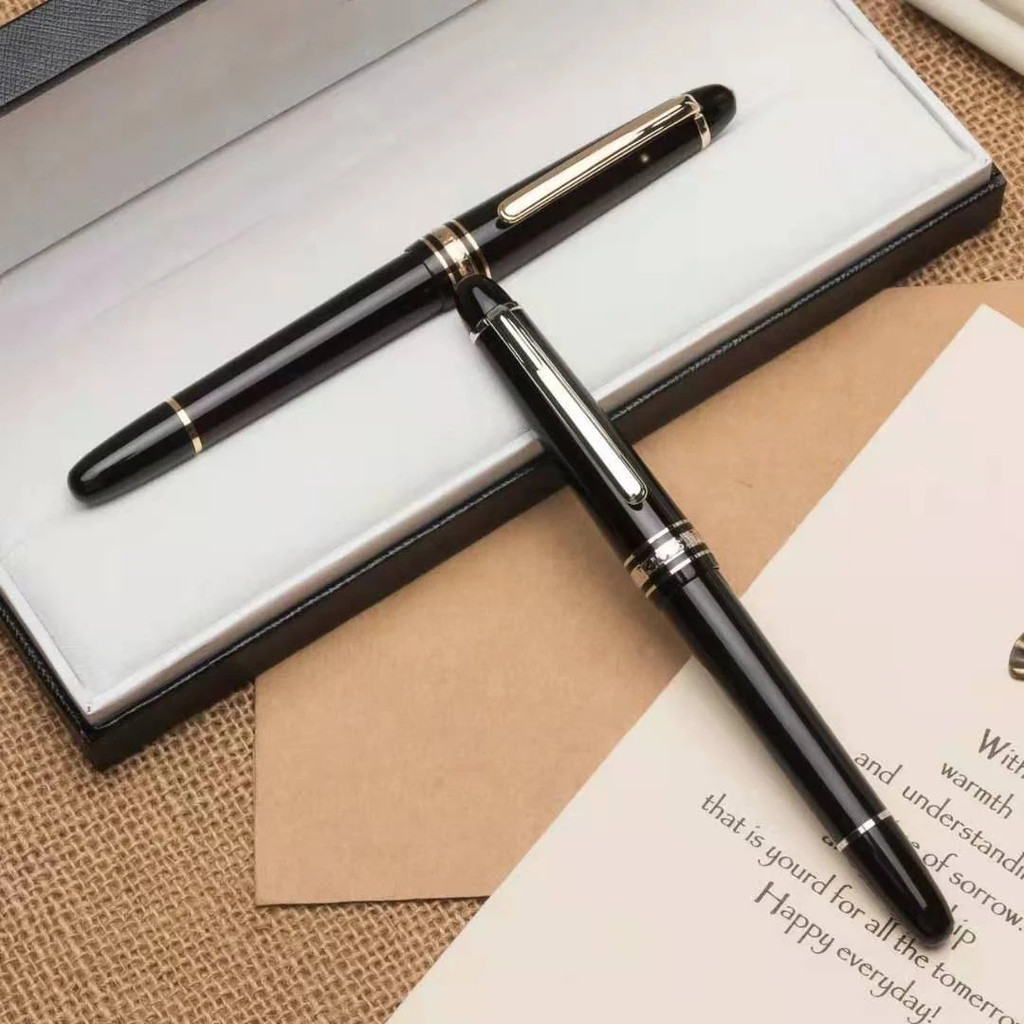 2022 Wakaka Mb 145 Black Resin Roller point Fountain Pens For Writing ...