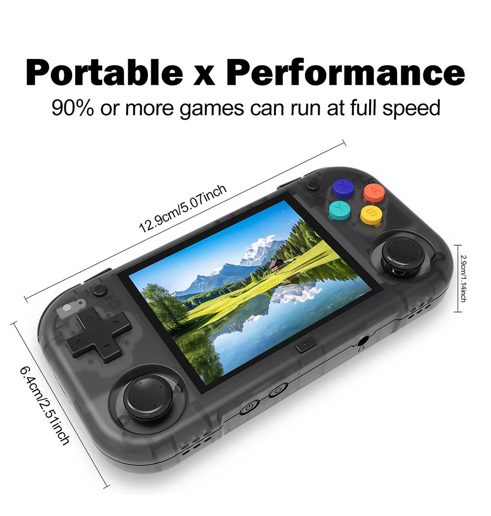 XU MINI M Handheld Retro Game Console 2.8'' Screen 2600mAh Battery ...