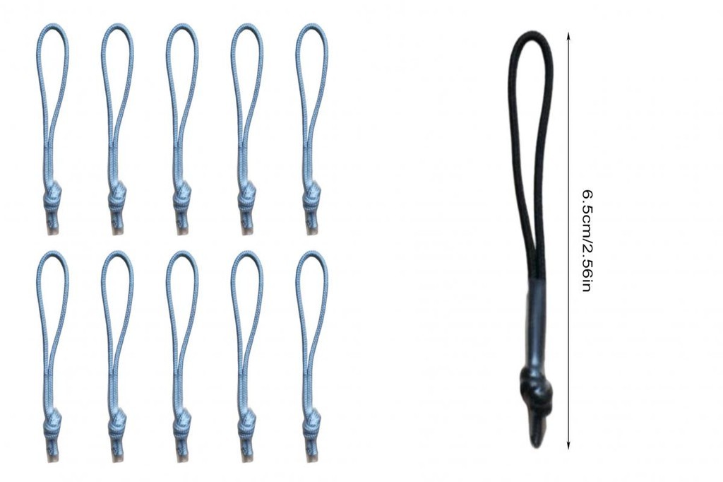 Fredas Zipper Tool Zipper Pull Tabs 10 Pcs Tactical Cord Zipper Pulls ...