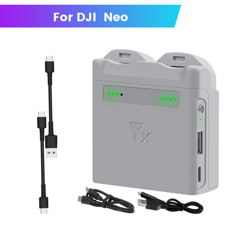 Portable Dual Charger For DJI Neo Charge Manager Anti-Overcharge NEO ...