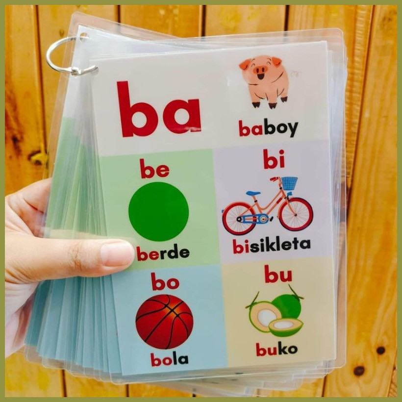 ⊙ ♀ Abakada pantig tagalog primary reading laminated educational ...