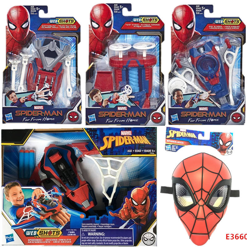 Hasbro Marvel Spider-Man's Expedition Spider-Man Movie Cobweb Launcher ...