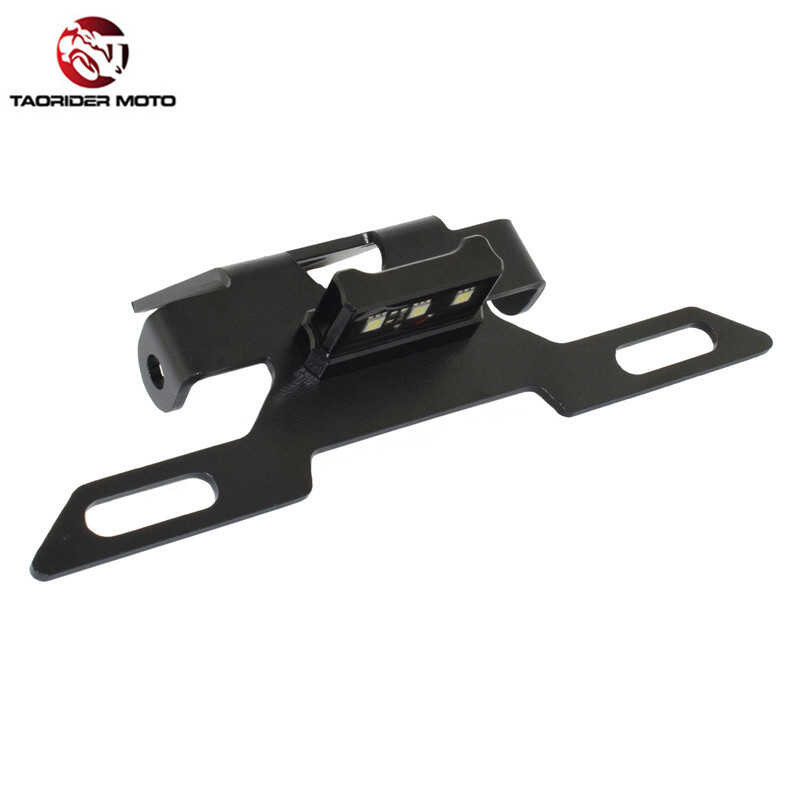 License 8 Plate Holder Bracket Kit Para sa Yamaha YZF R6 2017 2018 2019 ...