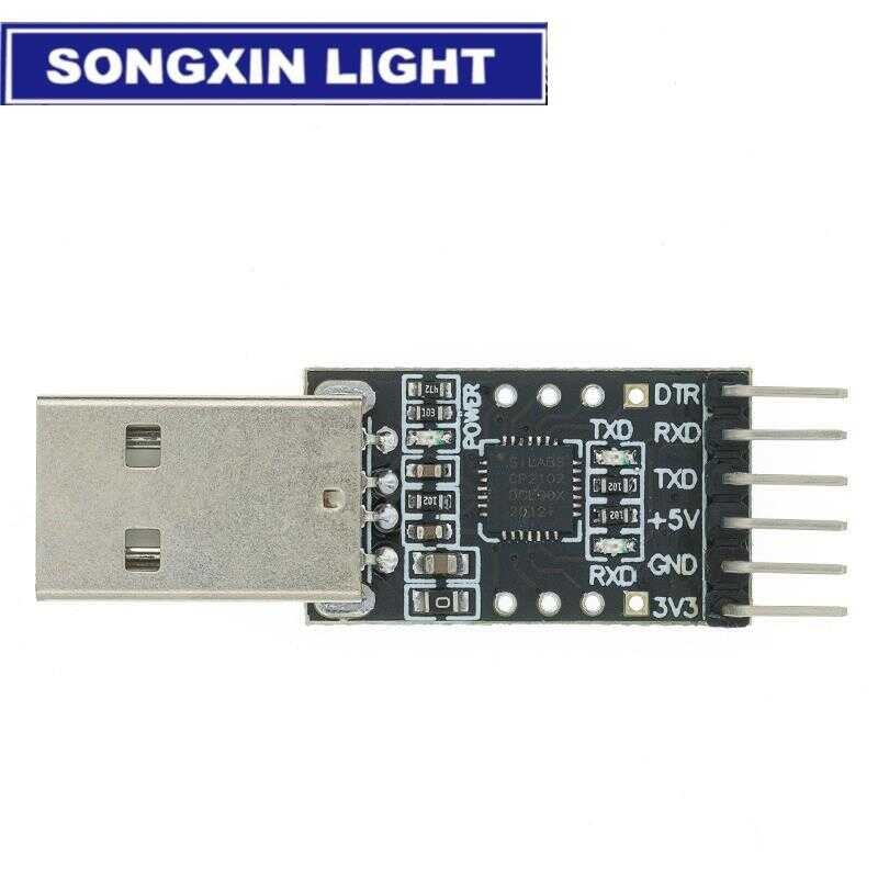 1pcs CP2102 USB 2.0 to TTL UART Module 6Pin Serial Converter STC Replace FT232 | Shopee Philippines