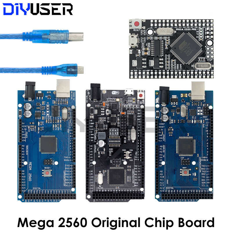 MEGA ☆ 2560 R3 (Atmega2560-16Au Ch340g) AVR USB Development Board Mega2560 For Arduino (Atmega-1 ...