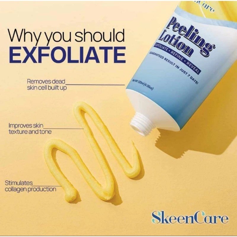 【Local delivery】SkeenCare Original Peeling Lotion | Whitening Face ...