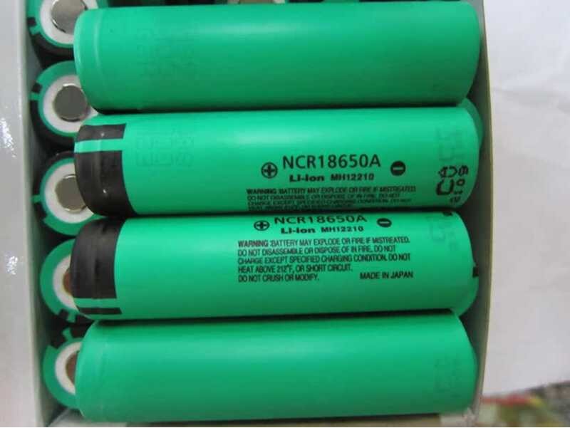 Panasonic Original 3100Mah 18650 Lithium Battery 3.7V Notebook Power ...