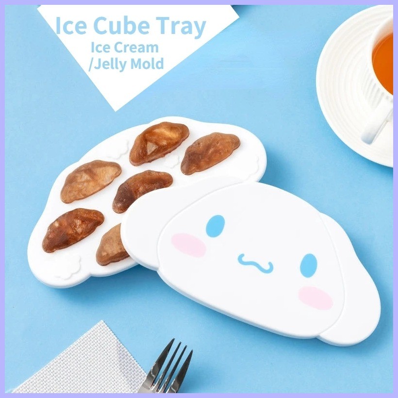 ۞ ♝ Sanrio Cinnamoroll Ice Cube Tray Melody Purin DIY PP Mold Jelly ...