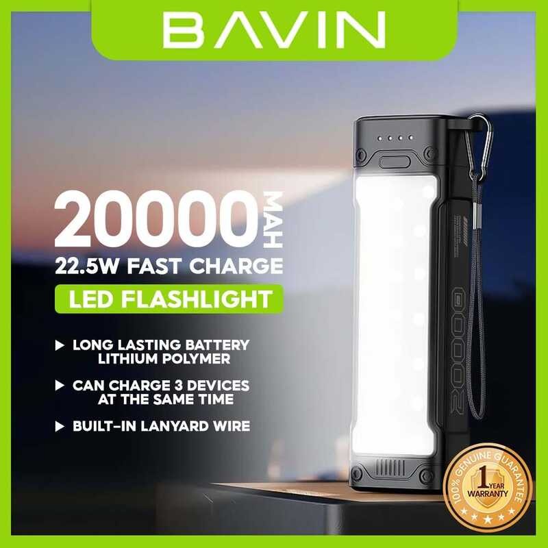 Ba BAVIN Pc1002 20000Mah Portable Powerbank 22.5W Fast Charging Built ...